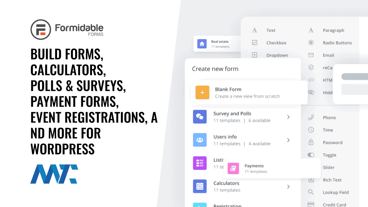Formidable: Build Forms, Calculators, Surveys, Payment Forms, Event ... Formidable: Build Forms, Calculators, Surveys, Payment Forms, Event ...