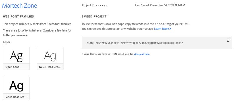 How To Load Adobe Fonts (Typekit) Faster With JavaScript | Martech Zone How To Load Adobe Fonts (Typekit) Faster With JavaScript | Martech Zone